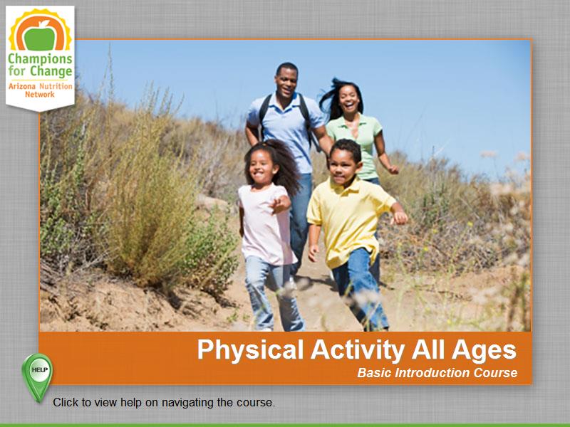 Arizona Nutrition Network: Physical Activity All Ages